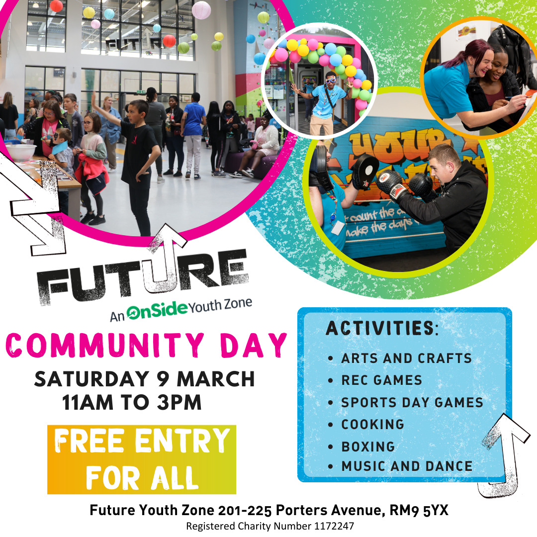March 9th Community Day - Future Youth Zone